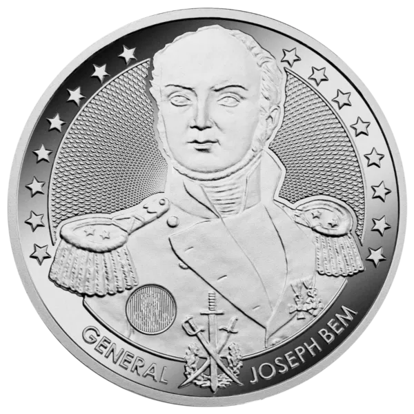 Józef Bem – Talar 1 uncja Srebra 2024 | NumiTracker