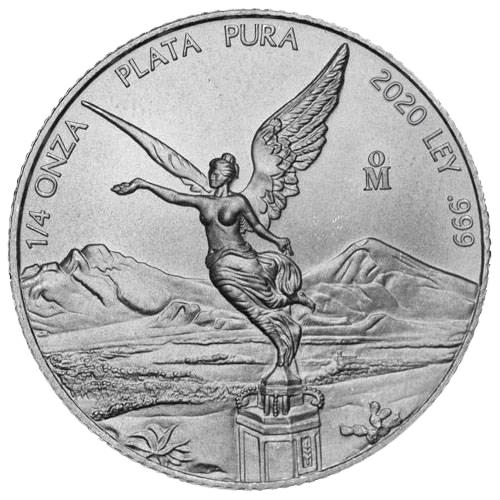 Mexican Libertad 1/4 uncji srebra 2020 | NumiTracker