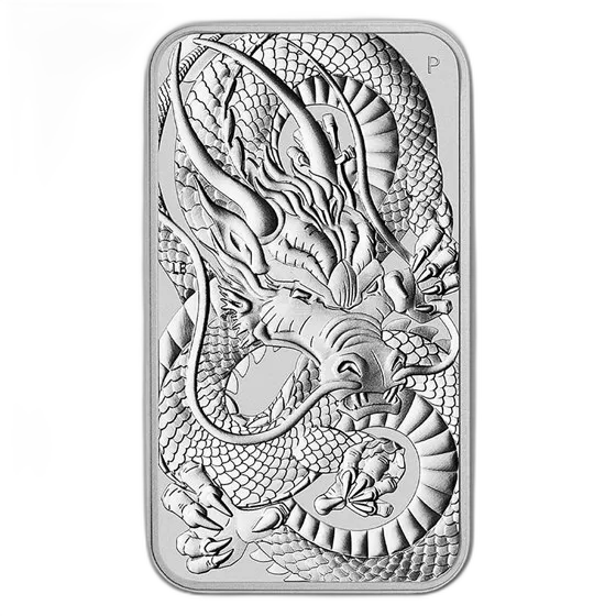 Rectangular Dragon 1 uncja srebra 2021 | NumiTracker